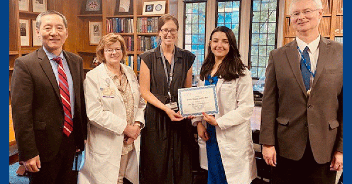 Emily Teague Smith Receives GME Safety Advocate Award | Duke Department ...