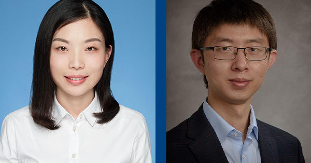 Dr. Zhifen Cui and Dr. Furong Huang Receive Travel Awards for SBUR ...