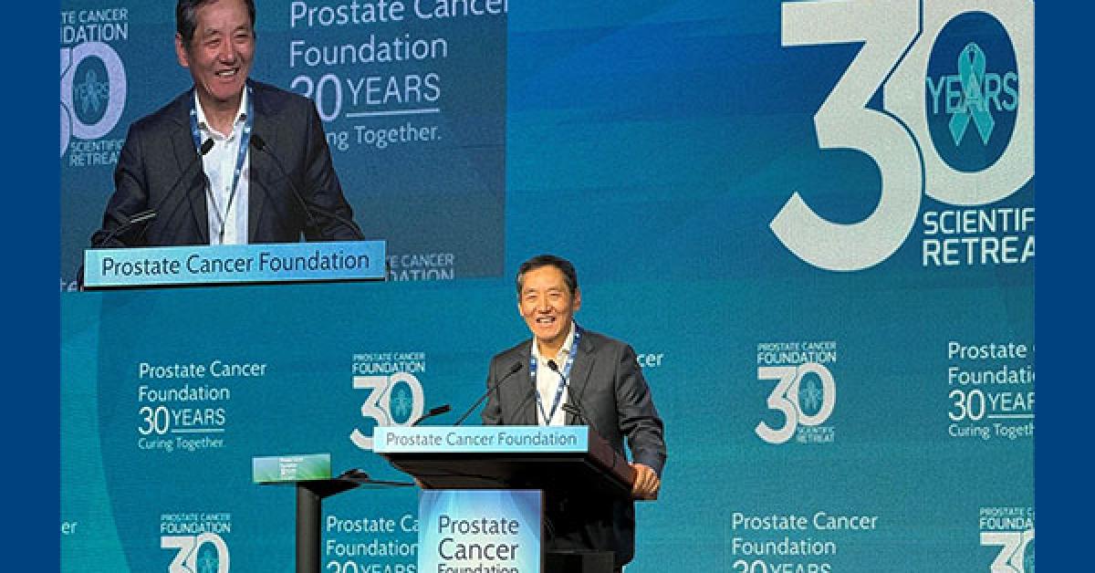 Dr. Jiaoti Huang Lectures at Annual Prostate Cancer Foundation Scientific Retreat | Duke ...